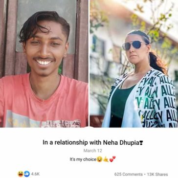Neha Dhupia In Relationship Meme