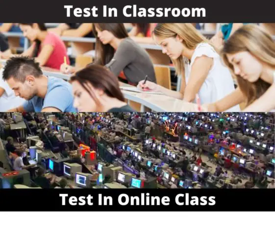 Test In Classroom Vs Test In Online Class
