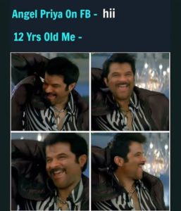 When Angel Priya Says Hi On Facebook