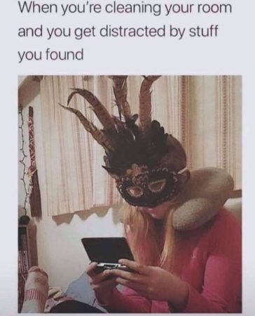 When You Are Cleaning The Room