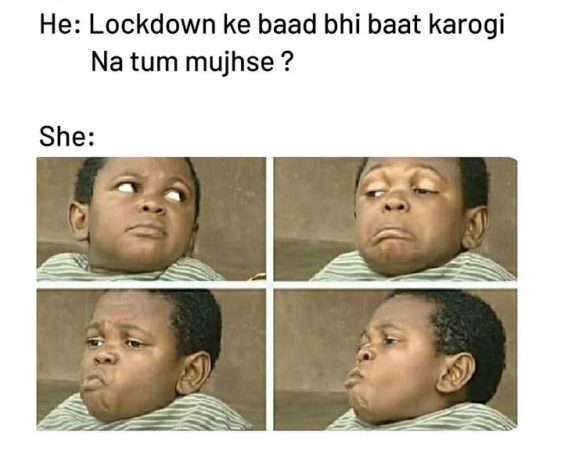 When She Won't Talk To You After Lockdown