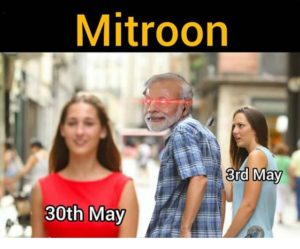 Distracted Modiji On Announcement About 30th May Lockdown