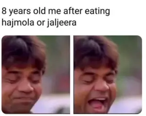 After Eating Hajmola Or Jal-Jeera