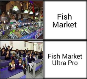Fish Market In Classroom