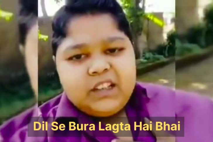 Dil Se Bura Lagta Hai Bhai - Meme Template