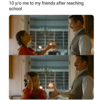 Acting Smart Infront Of Friends