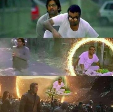When Baburao Enters Avengers Endgame