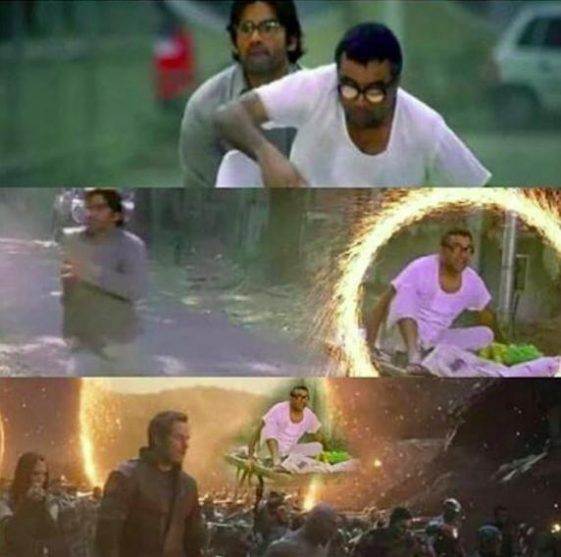When Baburao Enters Avengers Endgame