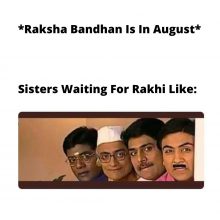25 Raksha Bandhan Memes For Brothers & Sisters In 2025