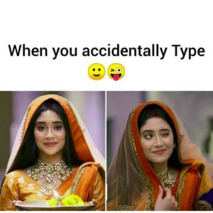 When You Accidentally Type Meme