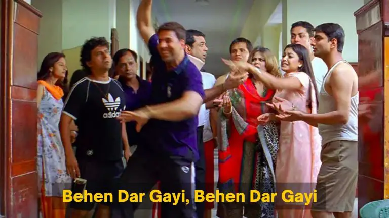 Behen Dar Gayi - Meme Template