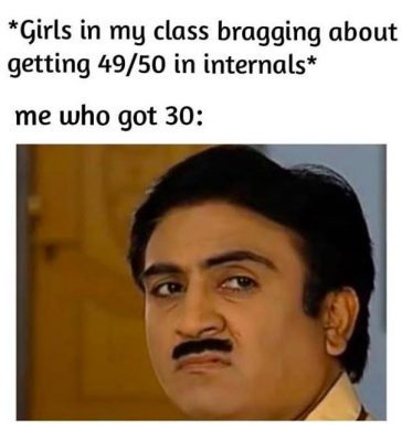 Internal Marks Among Boys And Girls