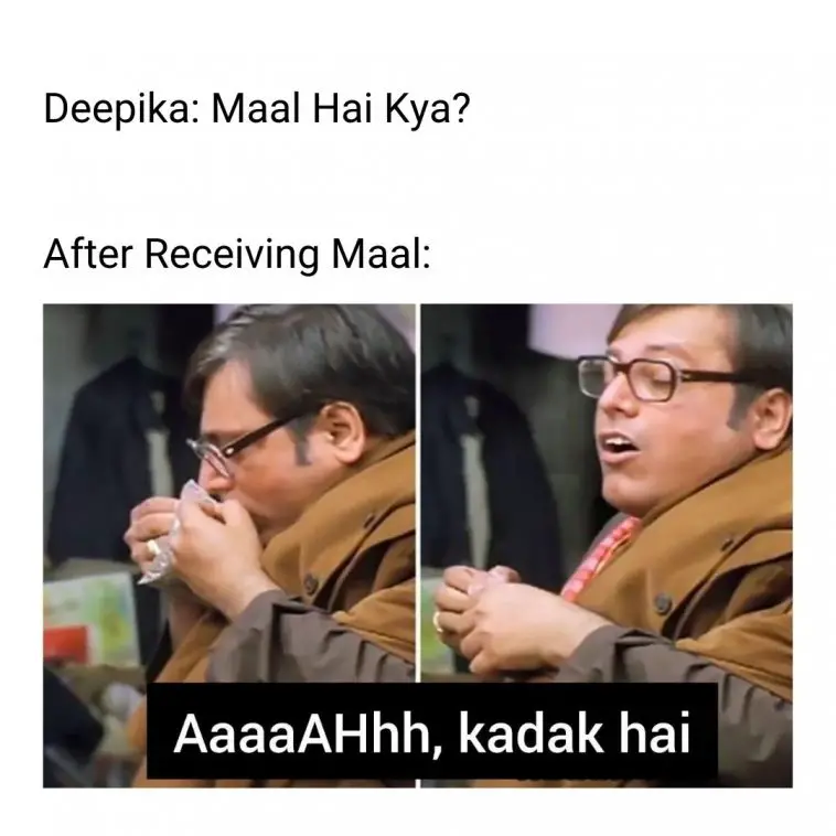 Me After Receiving Maal