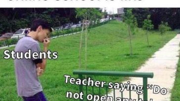 Students Muting And Pausing Video During Online Classes