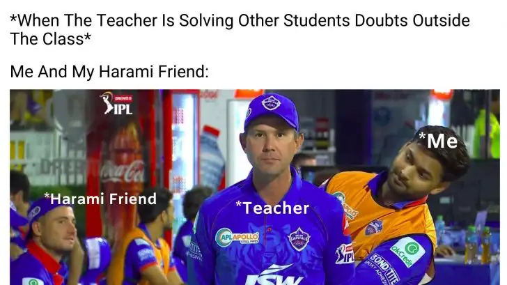 Pant Looking At Ponting - Meme Template