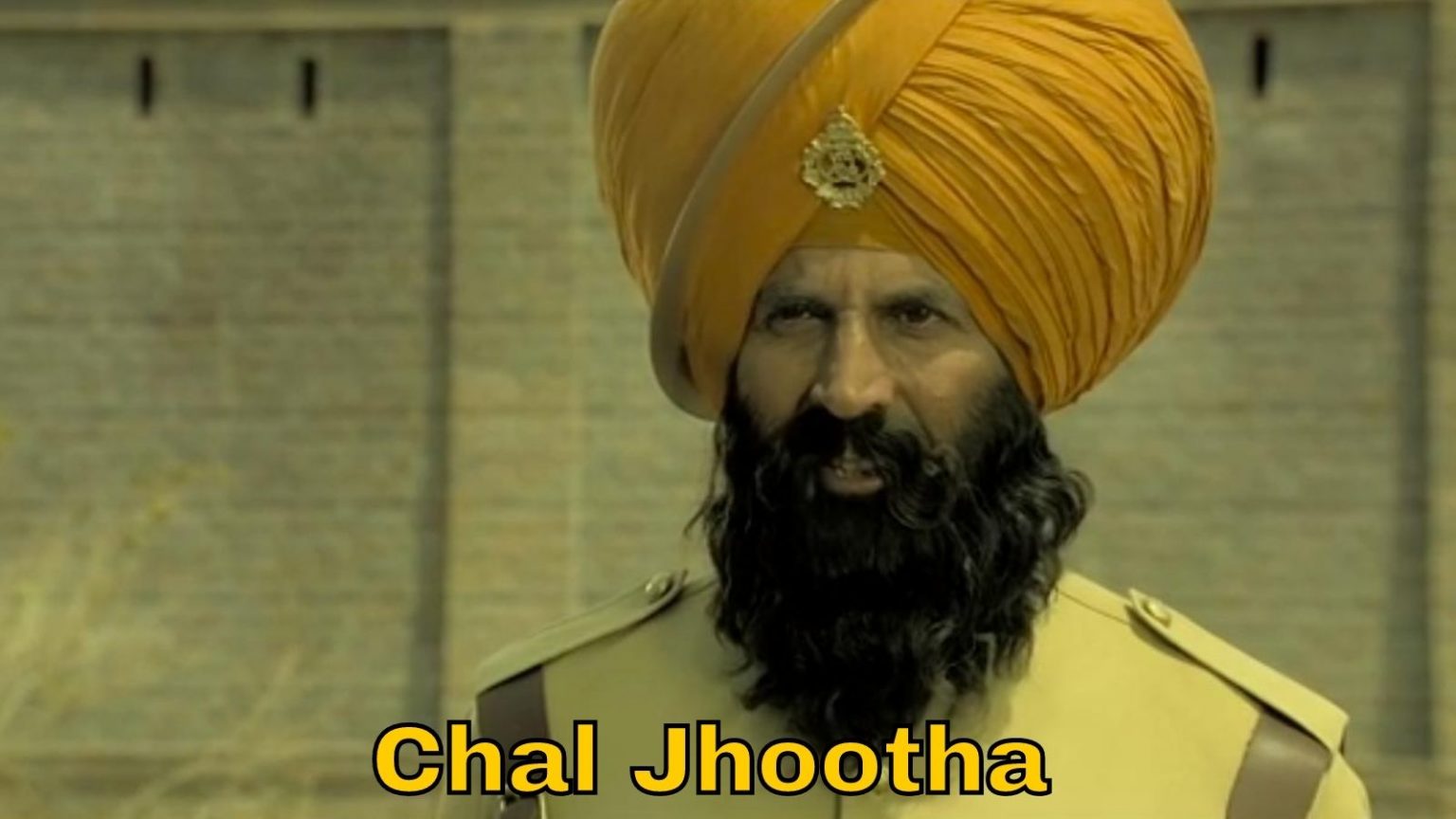 Chal Jhoota - Meme Template