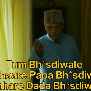 Abey Saale - Meme Template