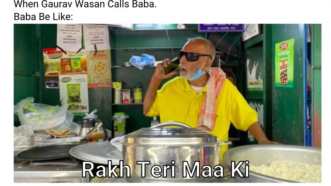 Abey Saale - Meme Template