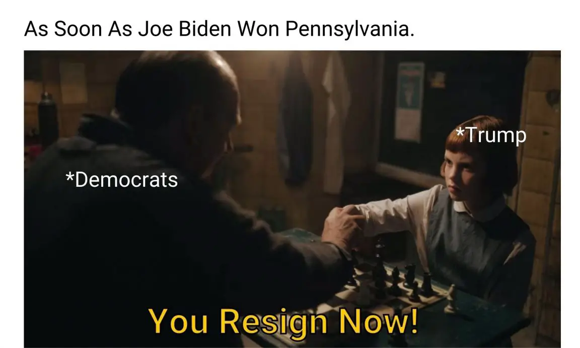 Resign Now Meme Ft. Trump