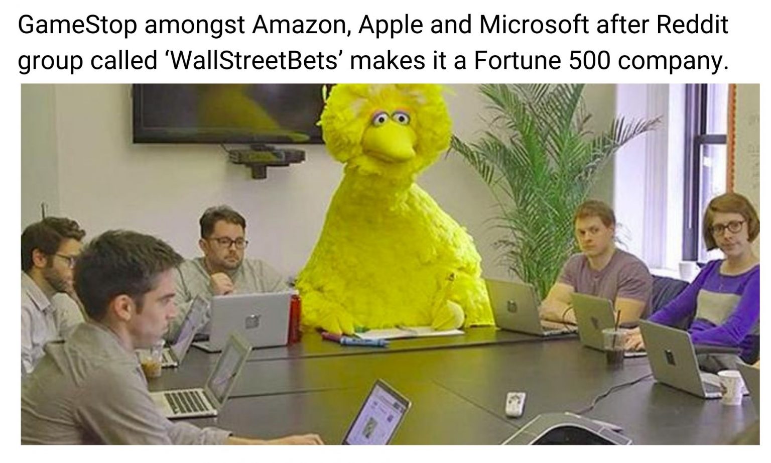 GameStop Meme Ft. Big Bird