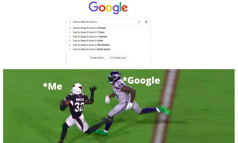 How To Sleep 8 Hours In 3 Hours Meme Ft. Google
