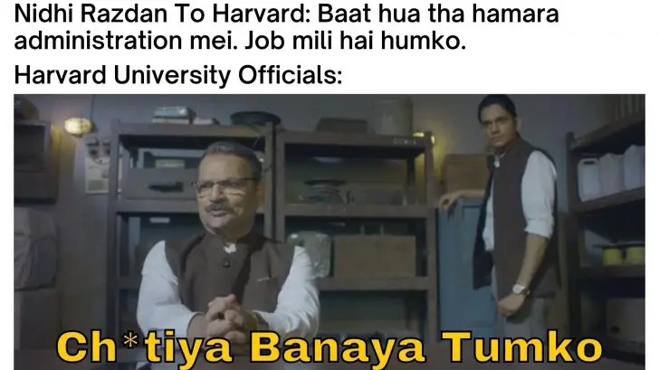 Maa Chod Diye Bhaiya Ji - Meme Template