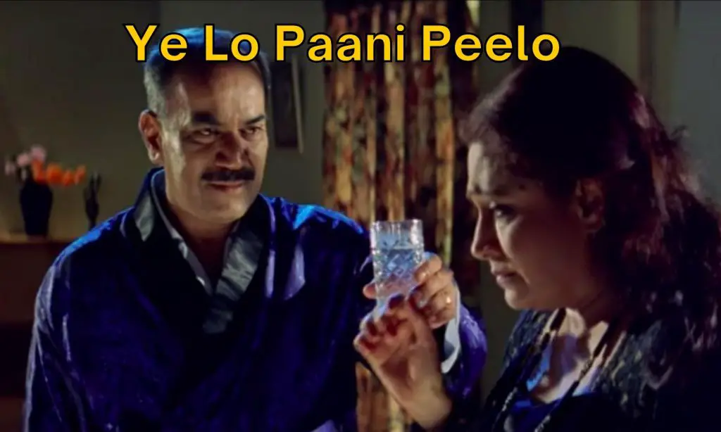 Ye Lo Paani Peelo - Meme Template