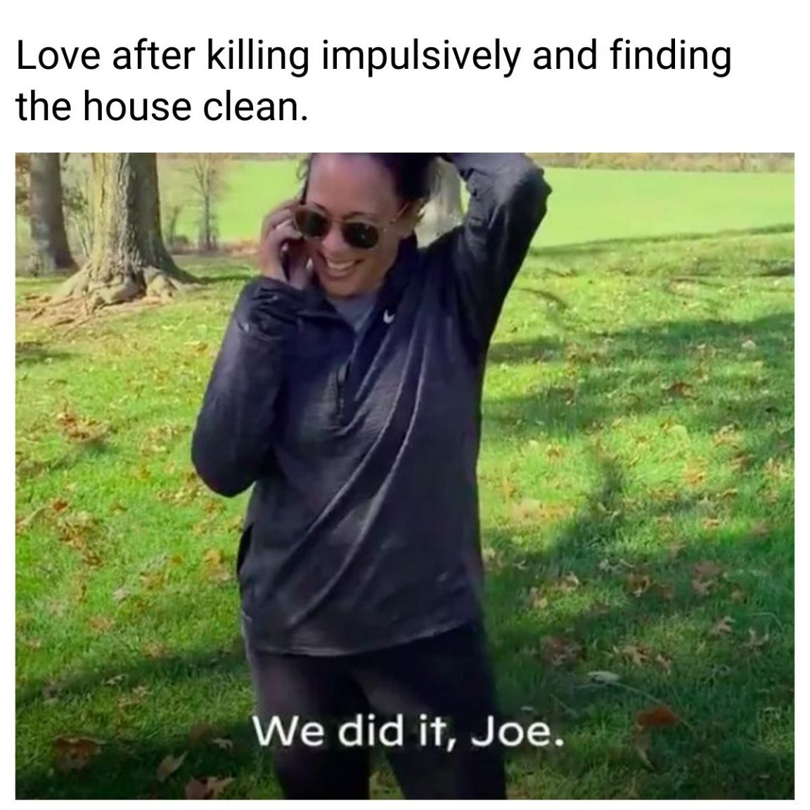 We Did It, Joe.