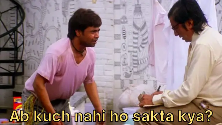 Humko Maro Humko Zinda Mat Chhodo Saalo - Meme Template