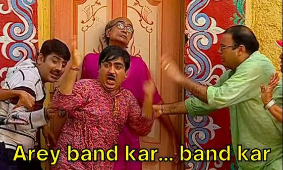 Band Kar - TMKOC Meme Template