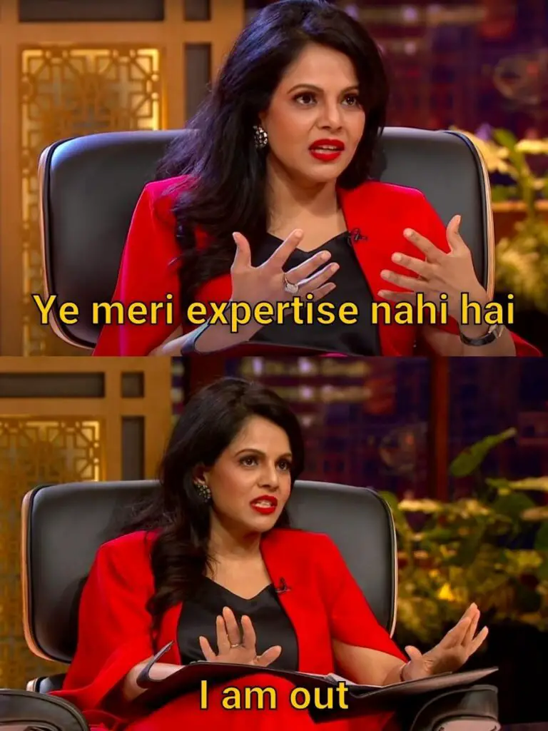 Ye Meri Expertise Nahi Hai - Namita Thapar Meme Template