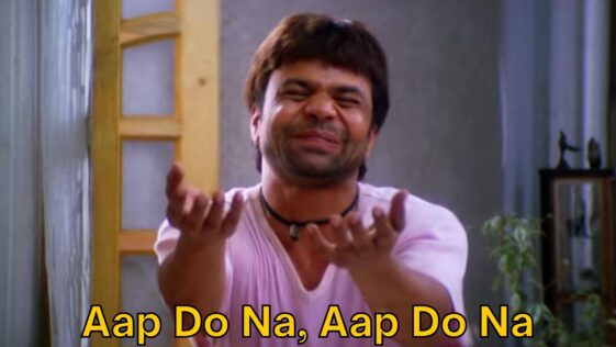 Ye Badi Achi Baat Kahi Aapne - Meme Template