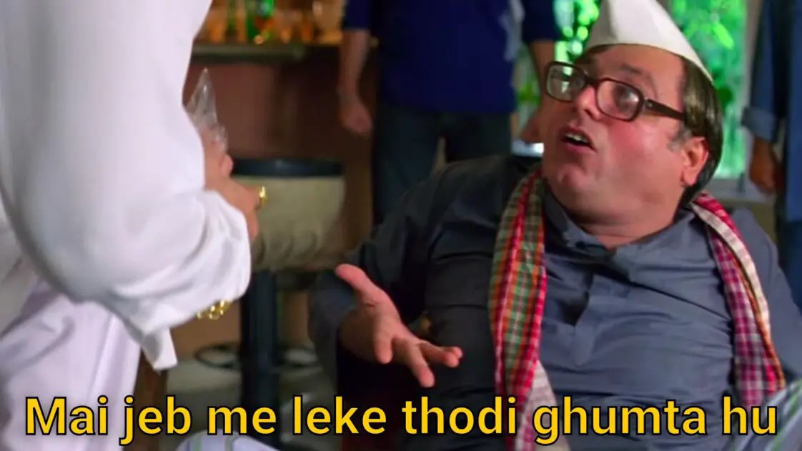 Maal Kidhar Hai - Meme Template