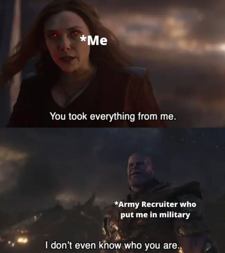 20 Funny Army Recruiter Memes 'Too Dumb' To Serve