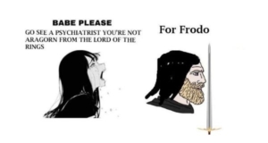 Babe Please Stop - Meme Template