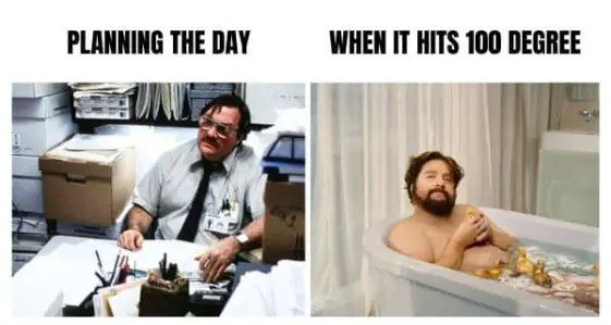 20 Hot Weather Memes As Heatwave Sweeps World In 2023