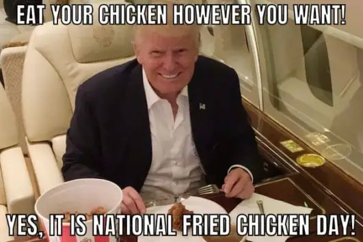 15+ National Fried Chicken Day Memes Of 2025