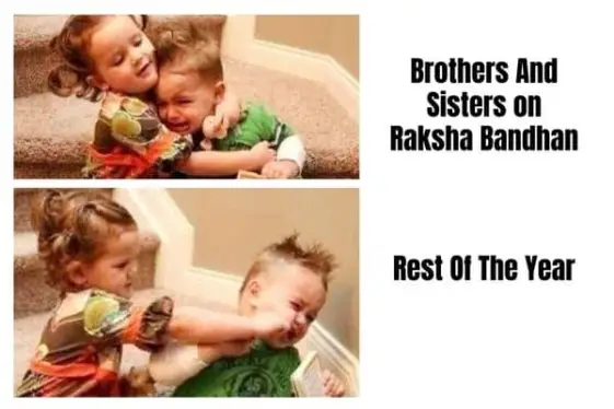 25 Raksha Bandhan Memes For Brothers & Sisters In 2025