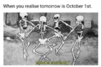 20 Best October 1st Memes To Start Spooky Season In 2025