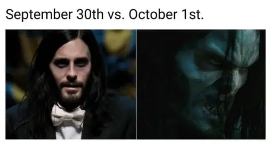 20 Best September 30th Vs. October 1st Memes In 2025