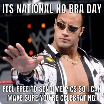 15 Funny No Bra Day Memes For Adults In 2025
