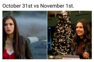 20 Best October 31st Vs November 1st Memes In 2025