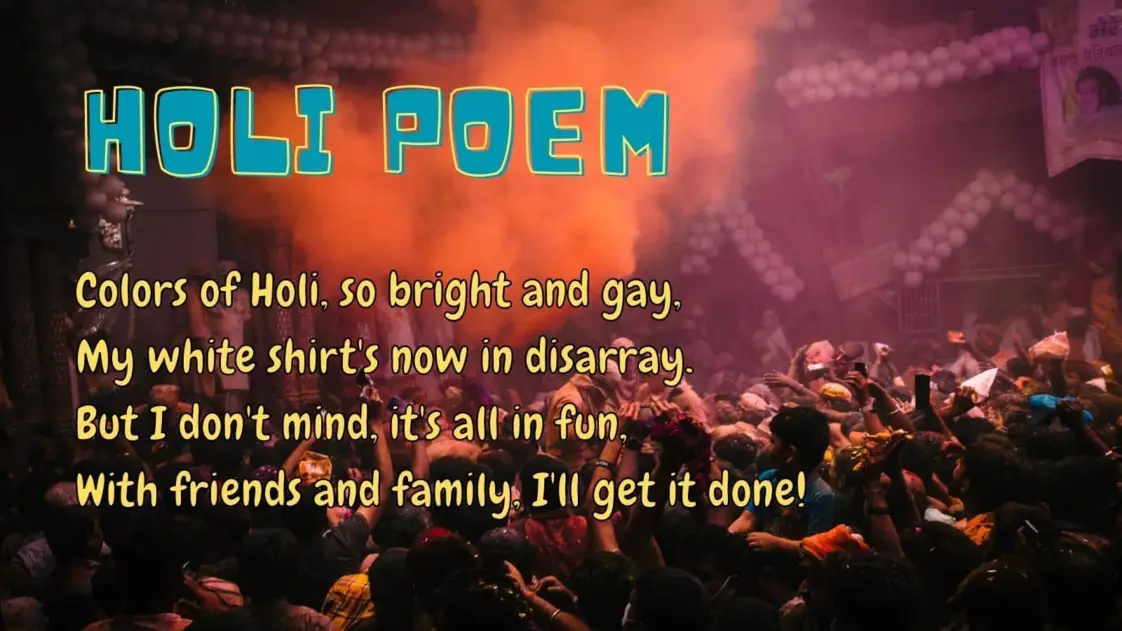 25 Funny Holi Poems To Celebrate The Festival In 2025