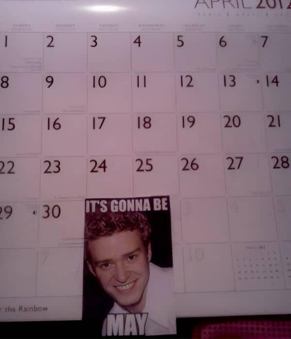 15 Funny 'It's Gonna Be May' Memes Ft. Justin Timberlake