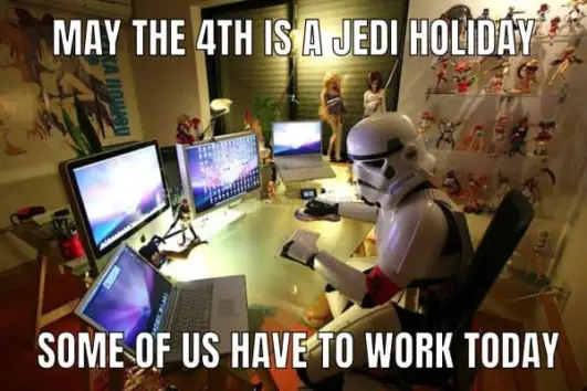 25 Funny May The 4th Be With You Memes For Star Wars Day