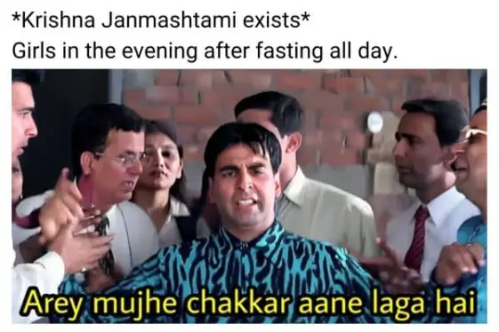 20 Funny Krishna Janmashtami Memes For Festives In 2025
