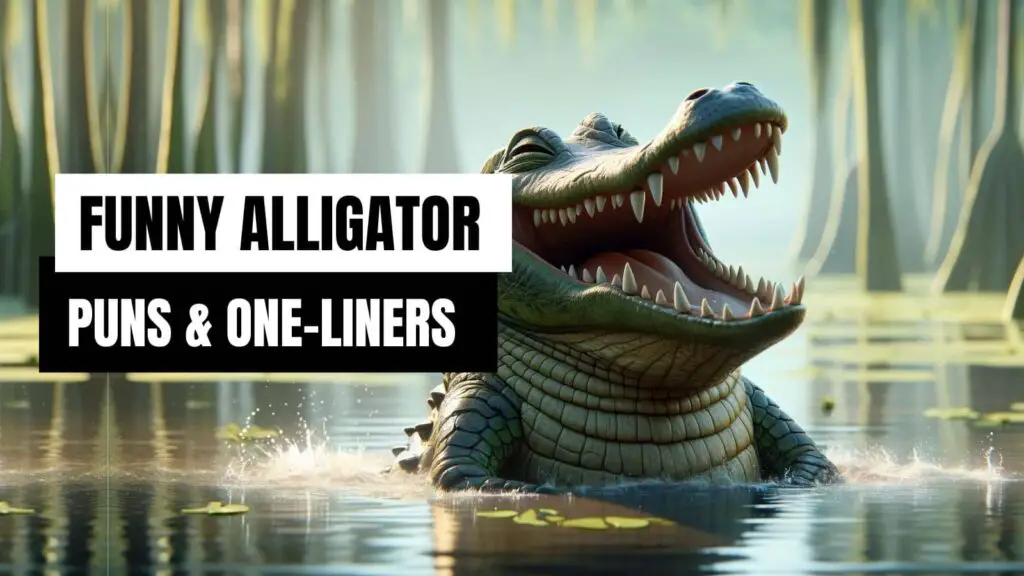 60 Funny Alligator Puns That Will Have You Rolling